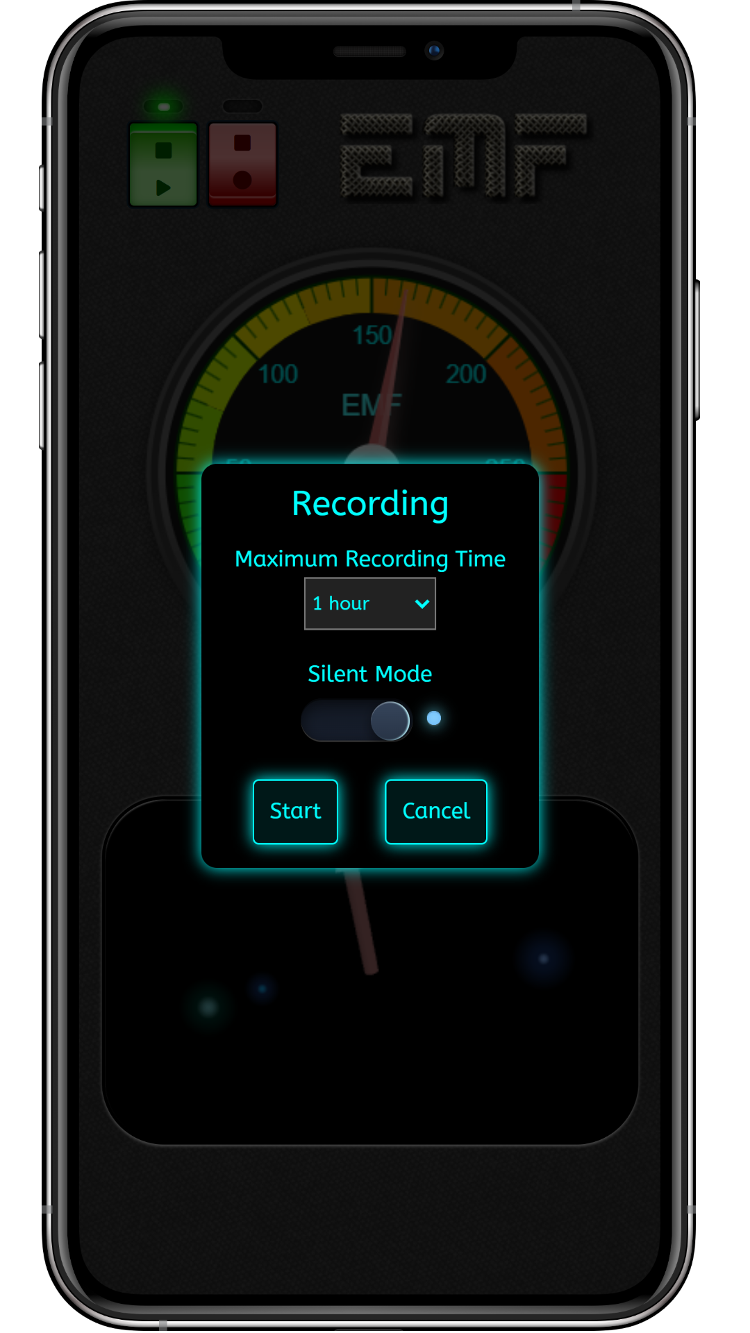 Paranormal EMF Tracker & Recorder