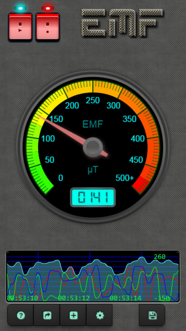 Paranormal EMF Tracker & Recorder
